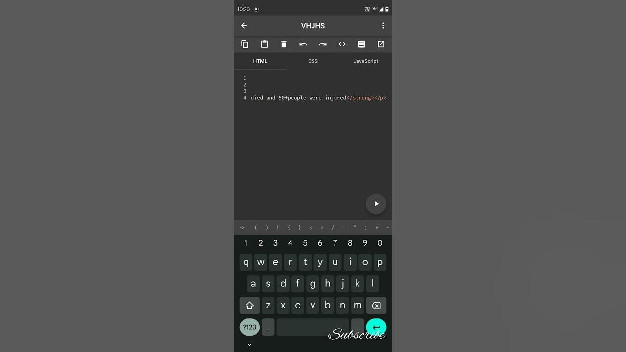 How to write html code[web development] - YouTube