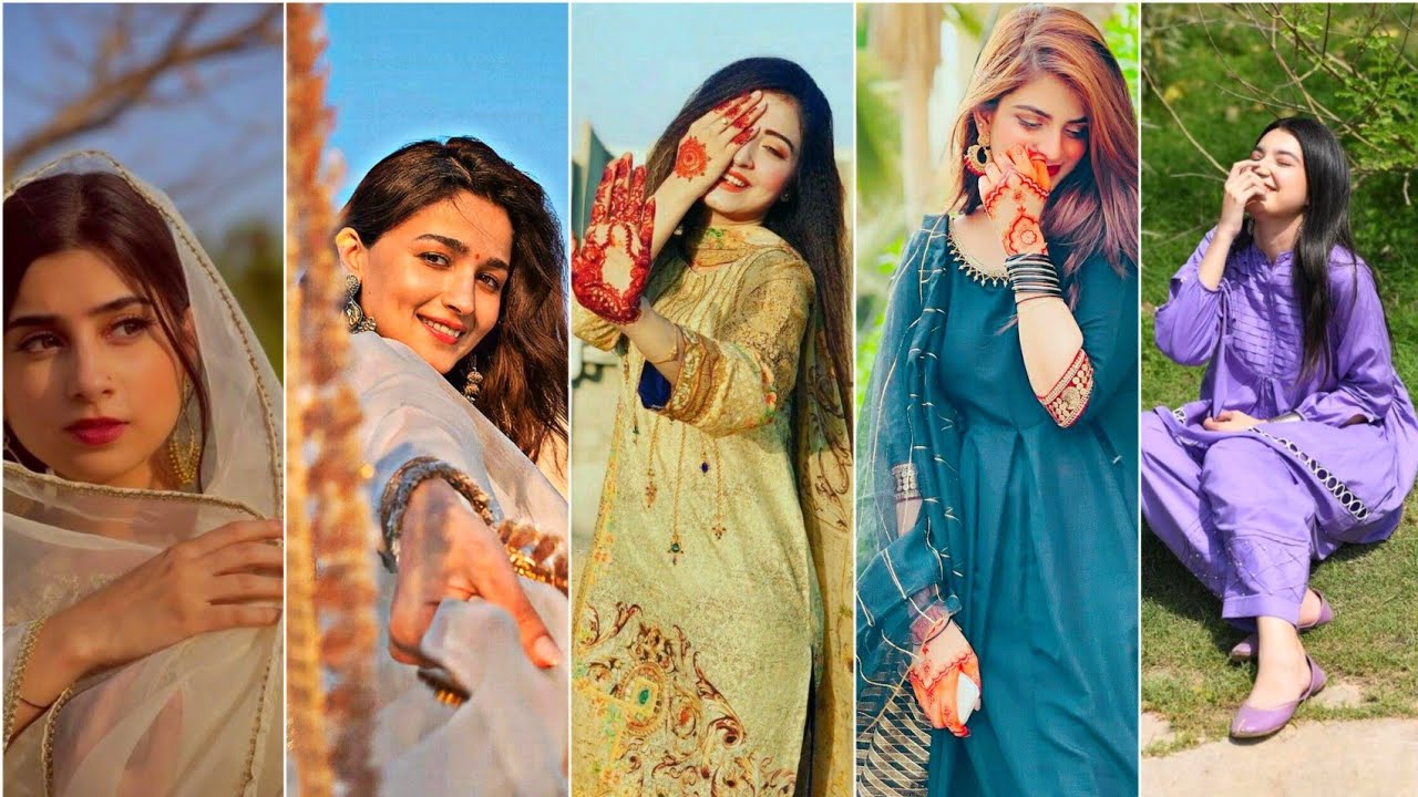 How To Click Perfect Pictures On Eid- Eid Poses/ Eid Selfie Ideas 2023 ...
