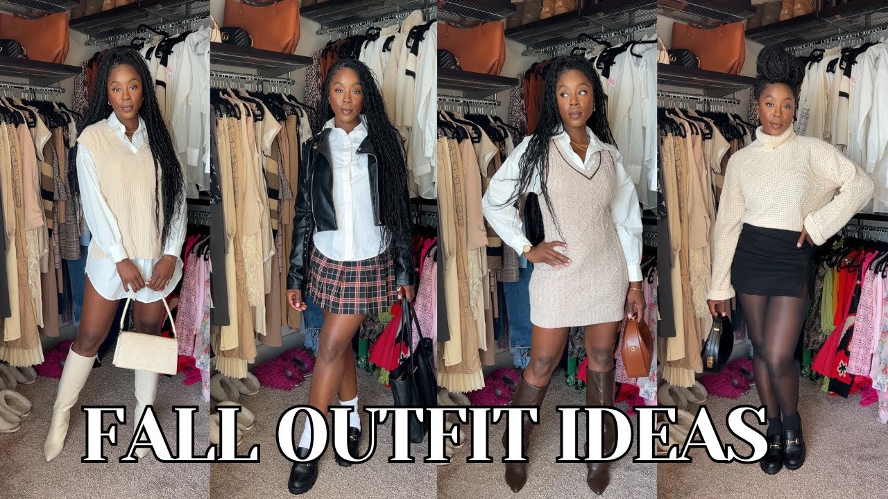 AMAZON FALL FINDS: 10 Easy Outfits - YouTube