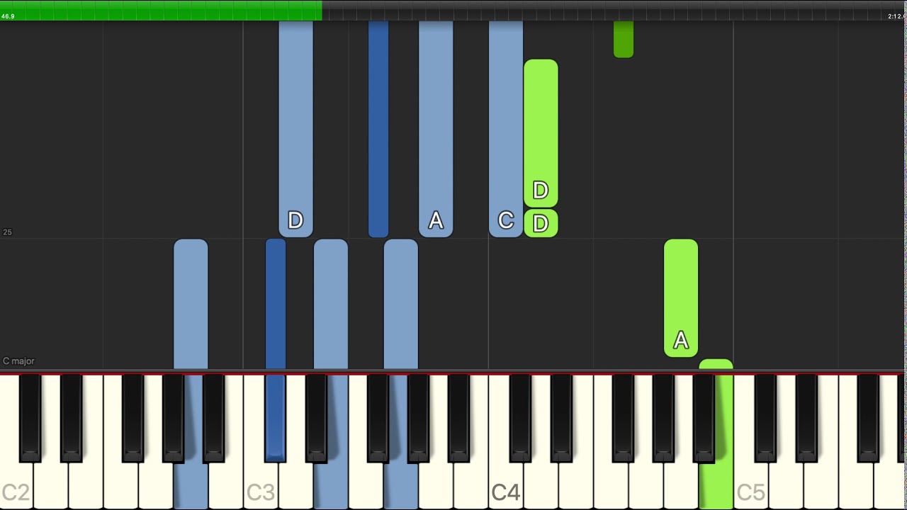 The Four Seasons - Sherry - Easy Piano with Chords - YouTube