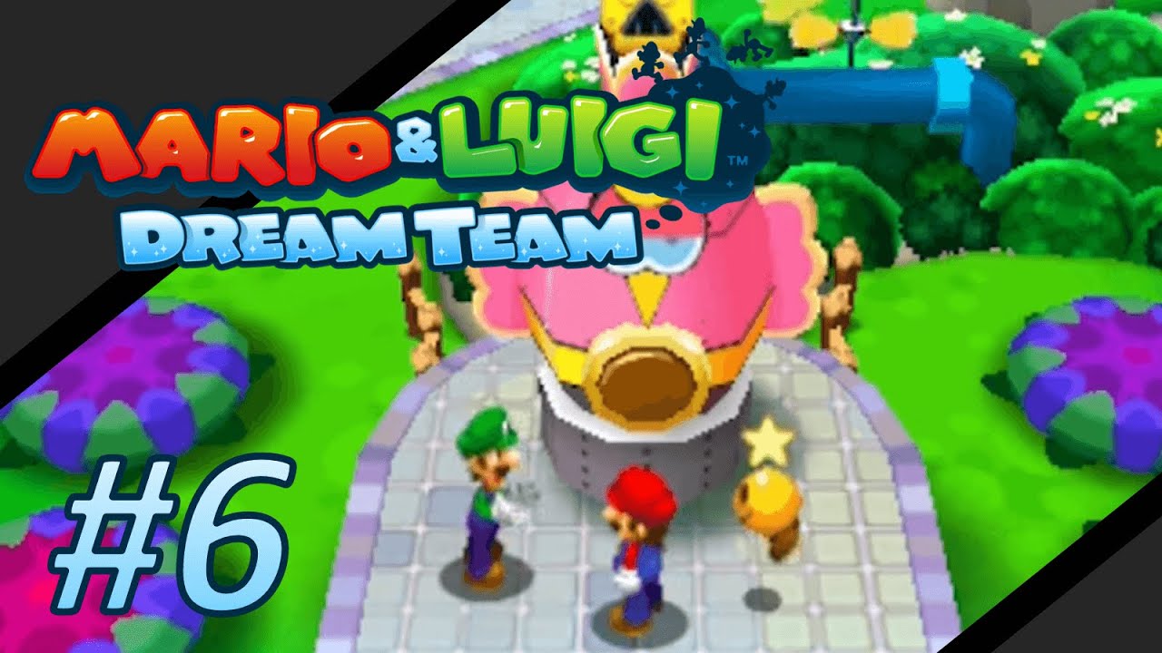 Let's Play Mario & Luigi: Dream Team #6 - Pipe Pressure Panic - YouTube