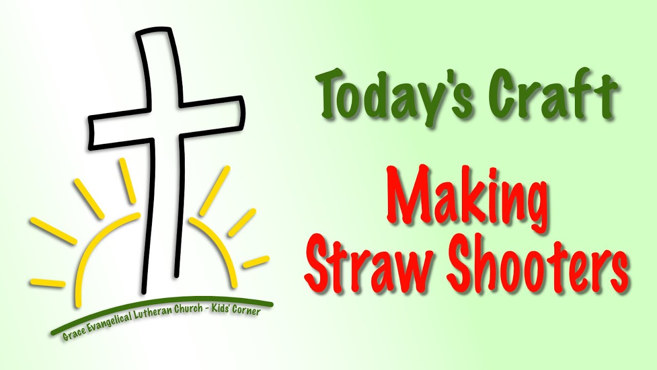 Making Straw Shooters - YouTube