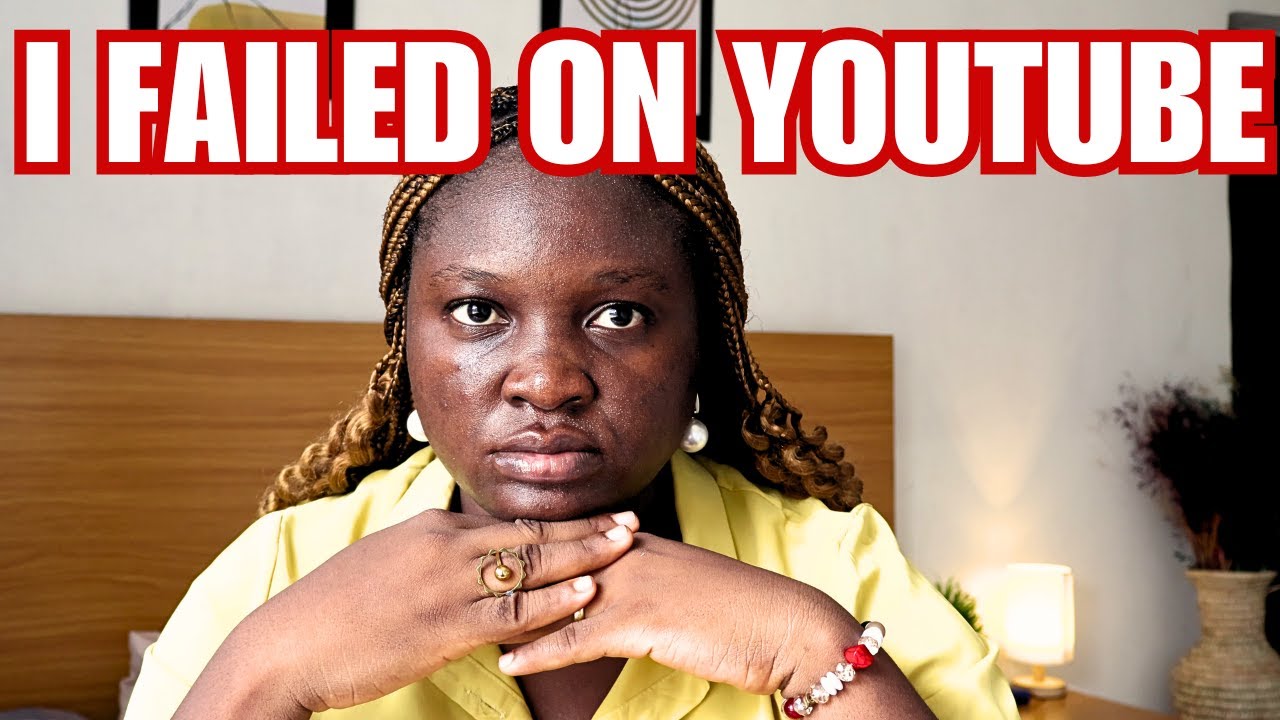 I Failed at YouTube and this is How I'm Starting Over | My Honest Comeback Story - YouTube
