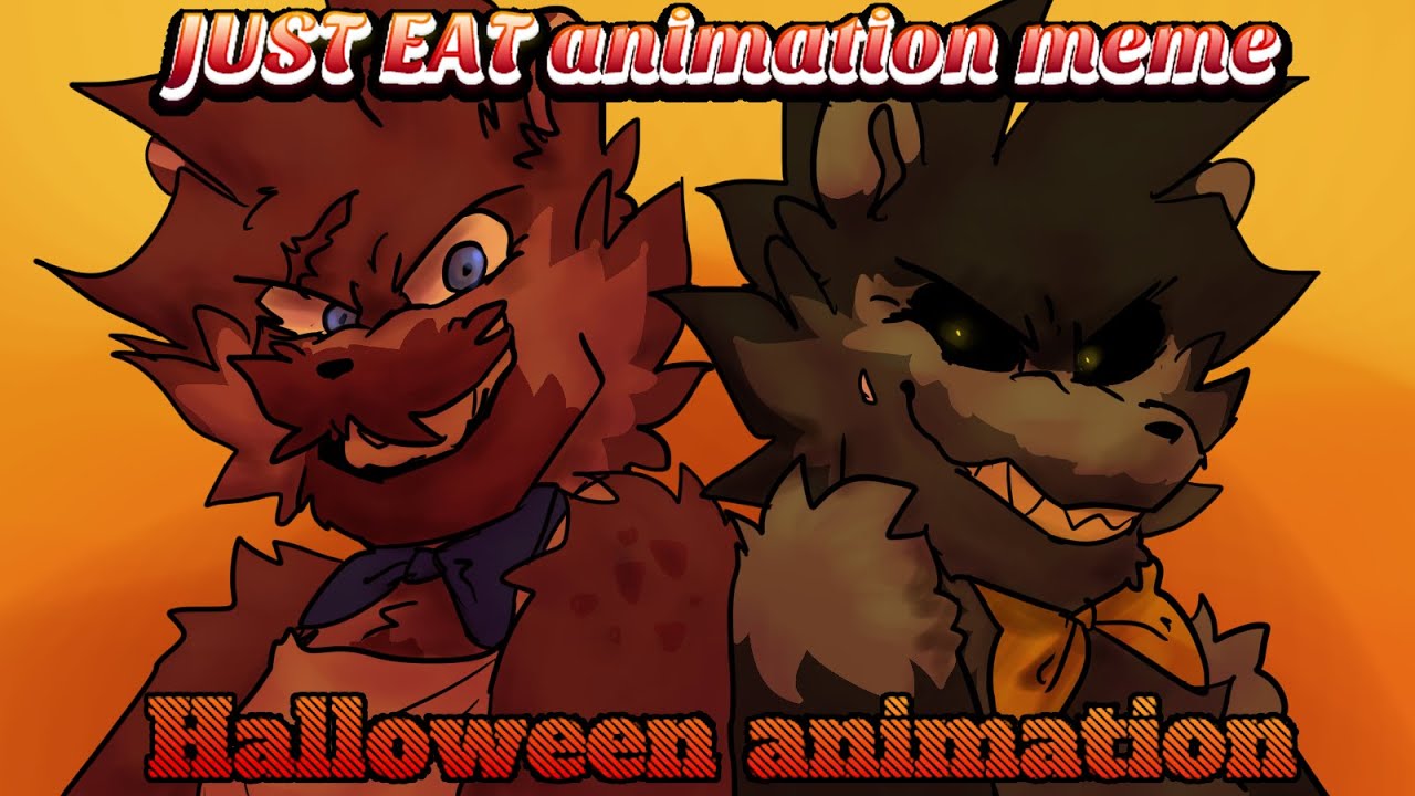 JUST EAT! || animation meme|| halloween Perfect Crootox - YouTube