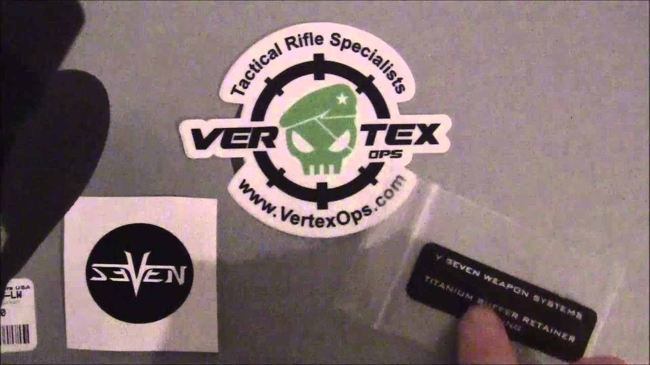 V7 Install V Seven Weapon Systems Titanium Buffer Retainer and Spring ...