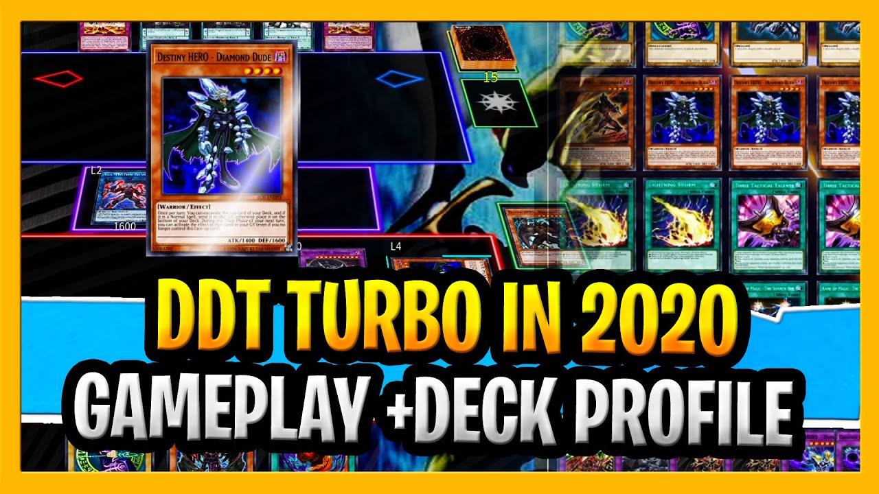DDT IN 2020 Diamond Dude Turbo Revisted and Remade for 2020 YuGiOh DDT ...