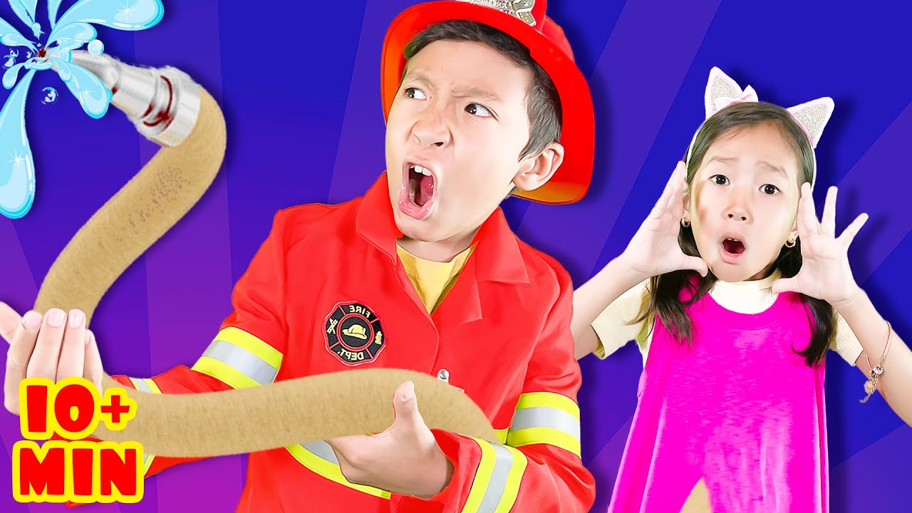 Fireman to The Rescue + More Nursery Rhymes & Kids Songs - YouTube