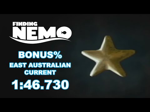 Finding Nemo (Console) | Bonus% East Australian Current | 1m 46 730ms (WR)
