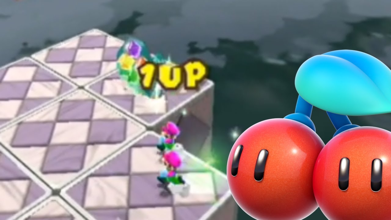 They added the Double Cherry to Super Mario Galaxy 2.... - YouTube
