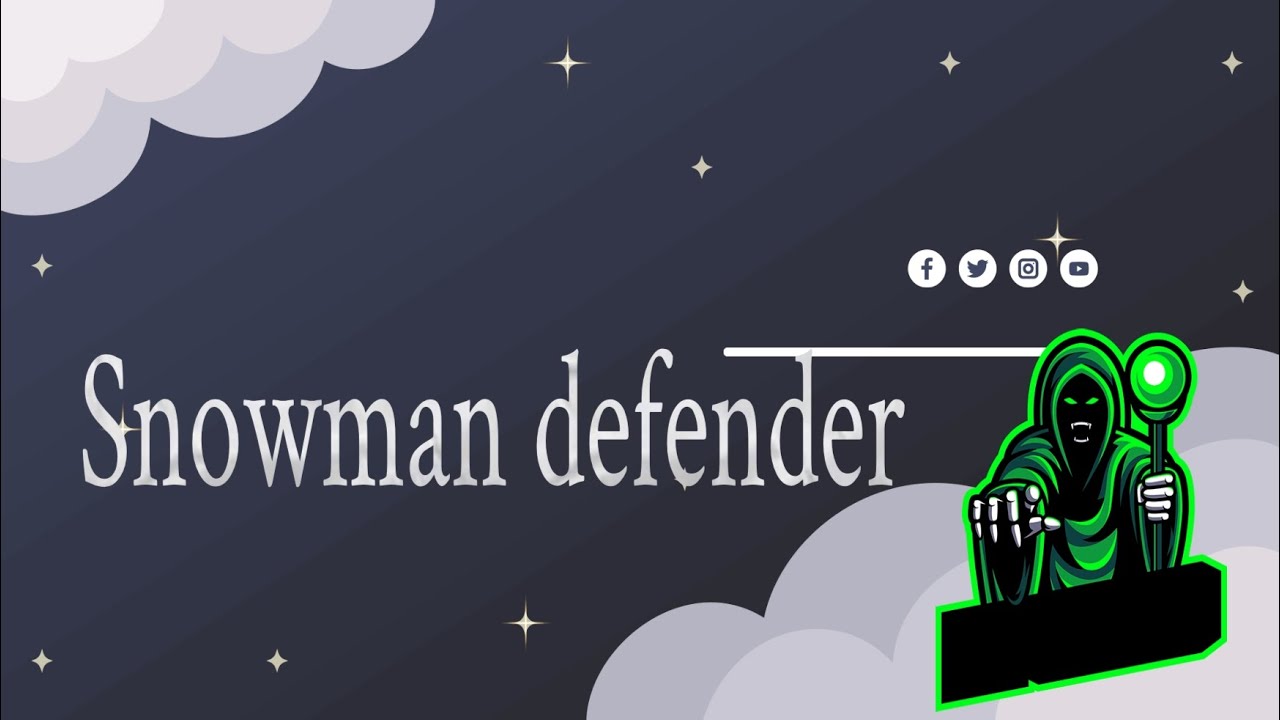 snowman defender game #snowman #snowmandefender #gameplay #gamingvideos ...