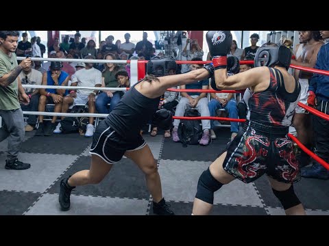 Female Boxing Match - Tina Pelone vs Patricia Medrano