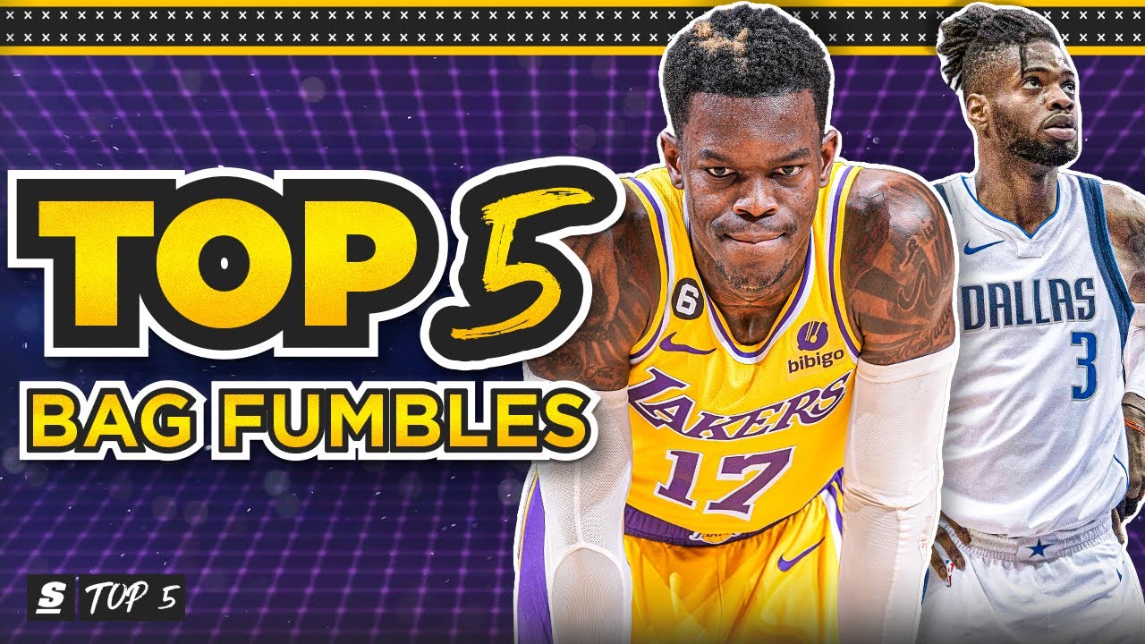 Top 5 NBA Bag Fumbles - YouTube