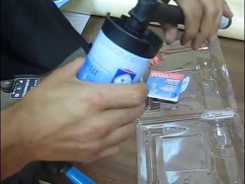 Горн туманный пневматический EcoBlast, стальной баллон - YouTube