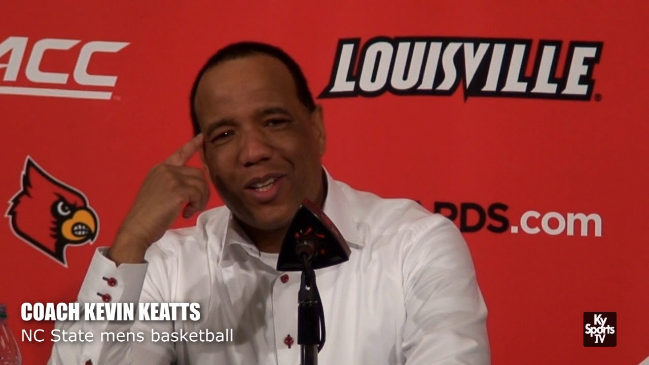 NC State MBB Coach Kevin Keatts on LOSS to Louisville - YouTube