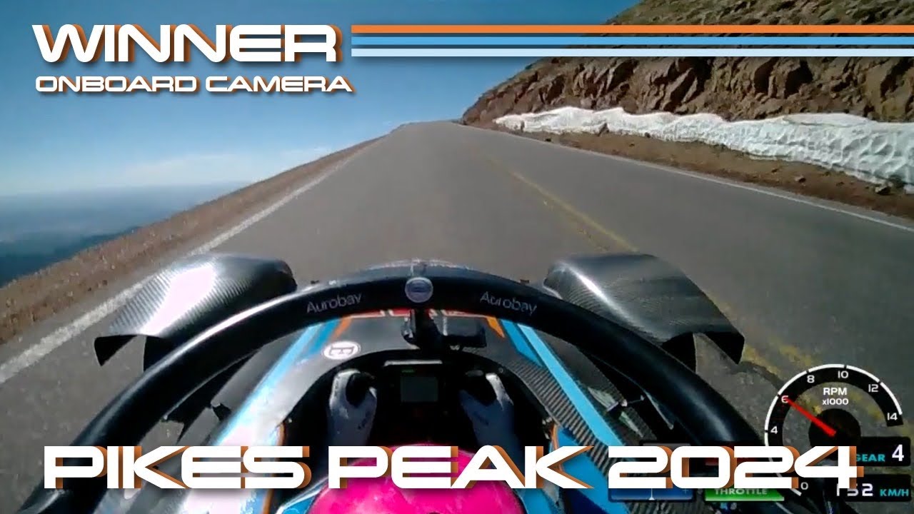 Onboard Camera of the WOLF AUROBAY GB08 2.0 HP at Pikes Peak - YouTube