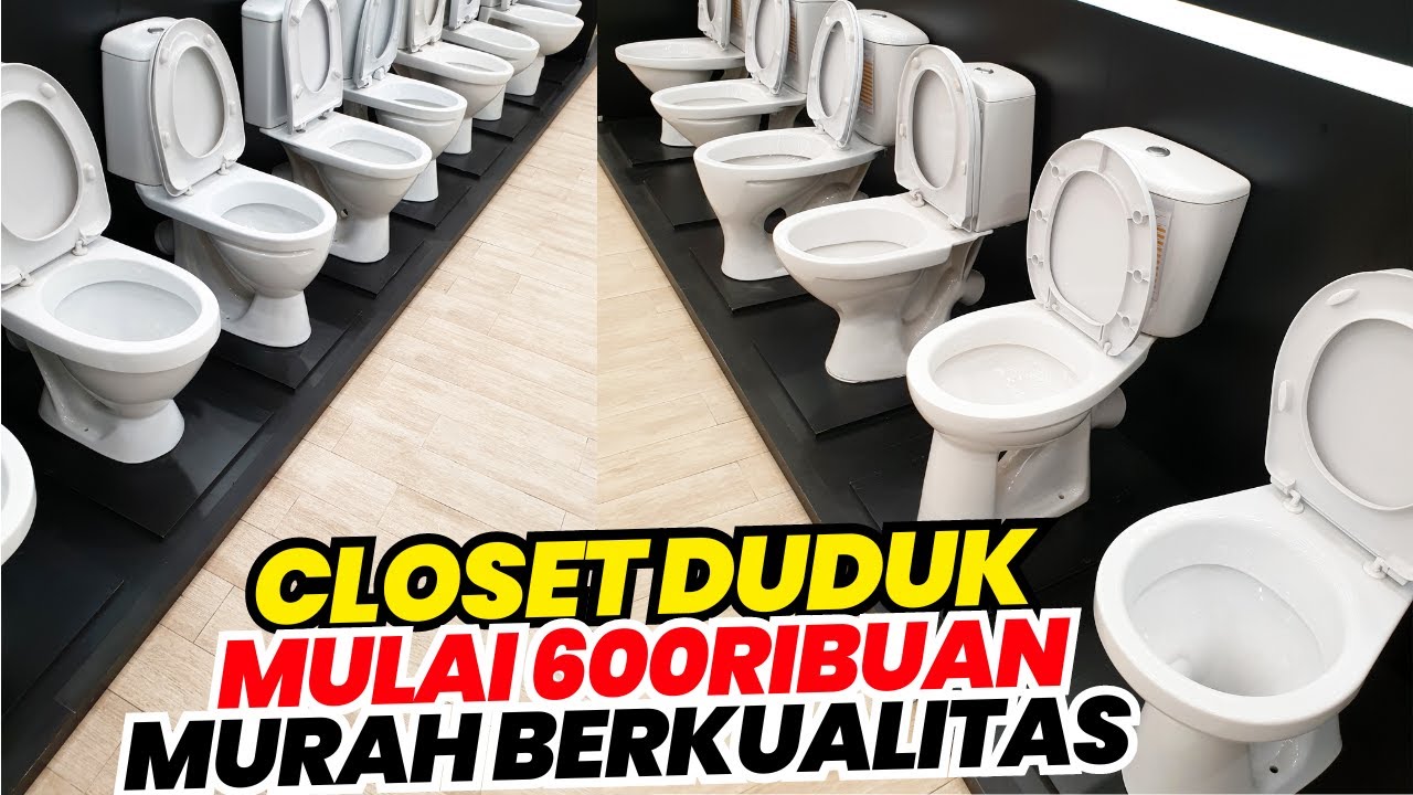 Rekomendasi Closet Duduk Terbaik 2024 | review Merk Closet Duduk Murah ...