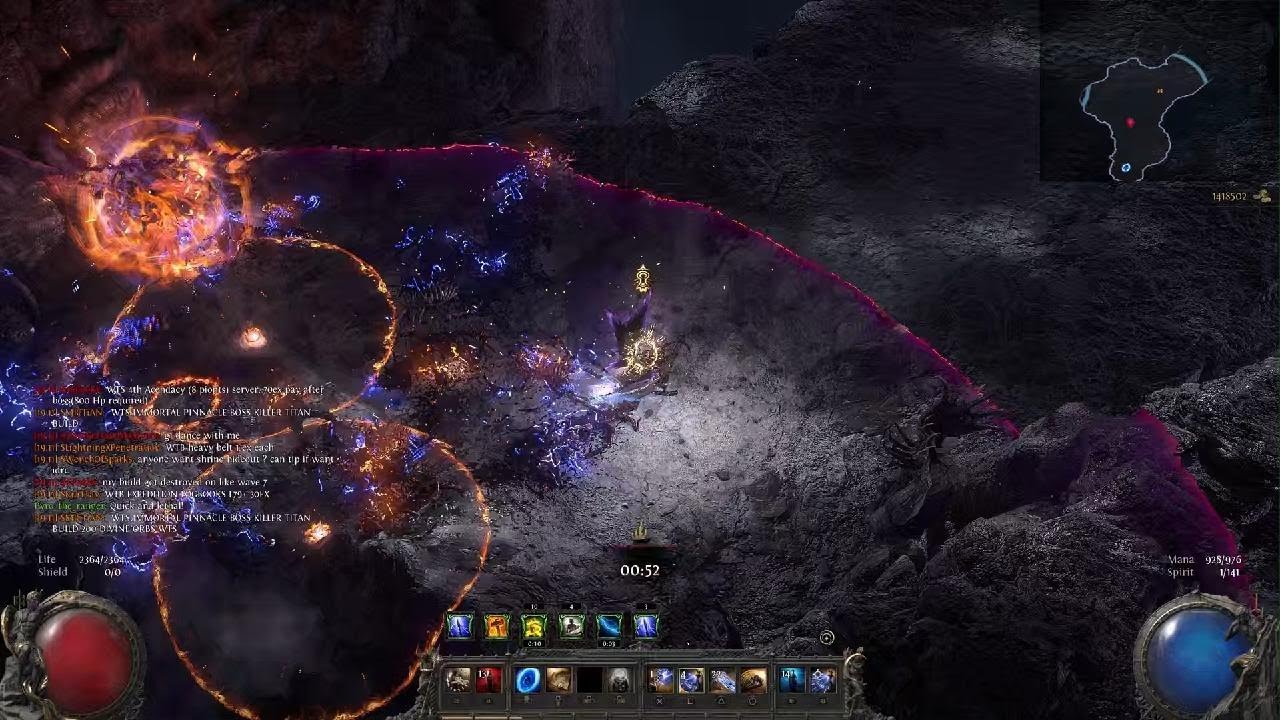 Path of Exile 2 Beta Galvanic Shard/Shockburst Deadeye vs lvl81 Breach ...