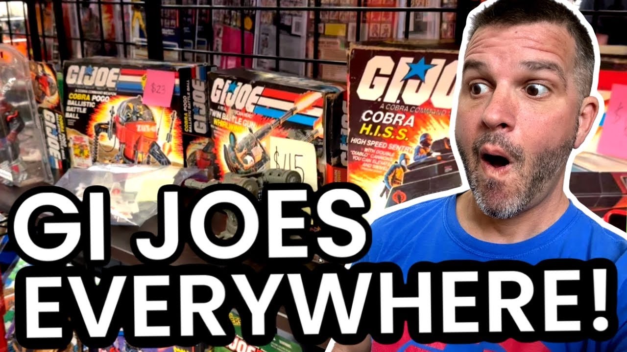 Vintage Toy Hunting at The GI Joe Show | Part 2 - YouTube
