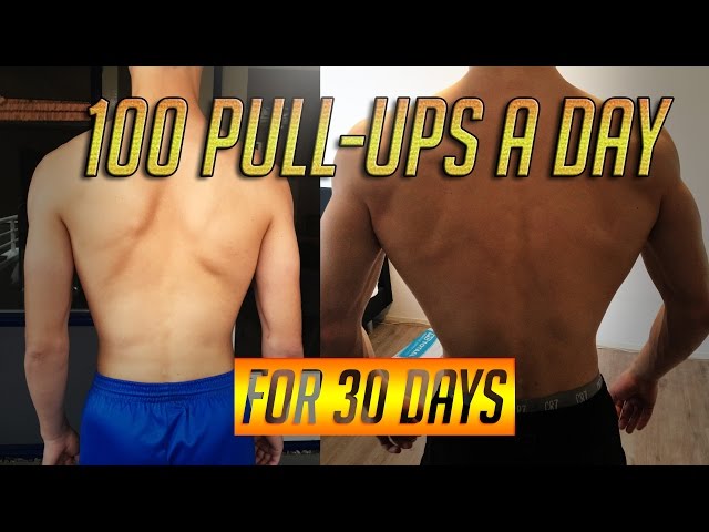 30 Day Pull Up Challenge For Men