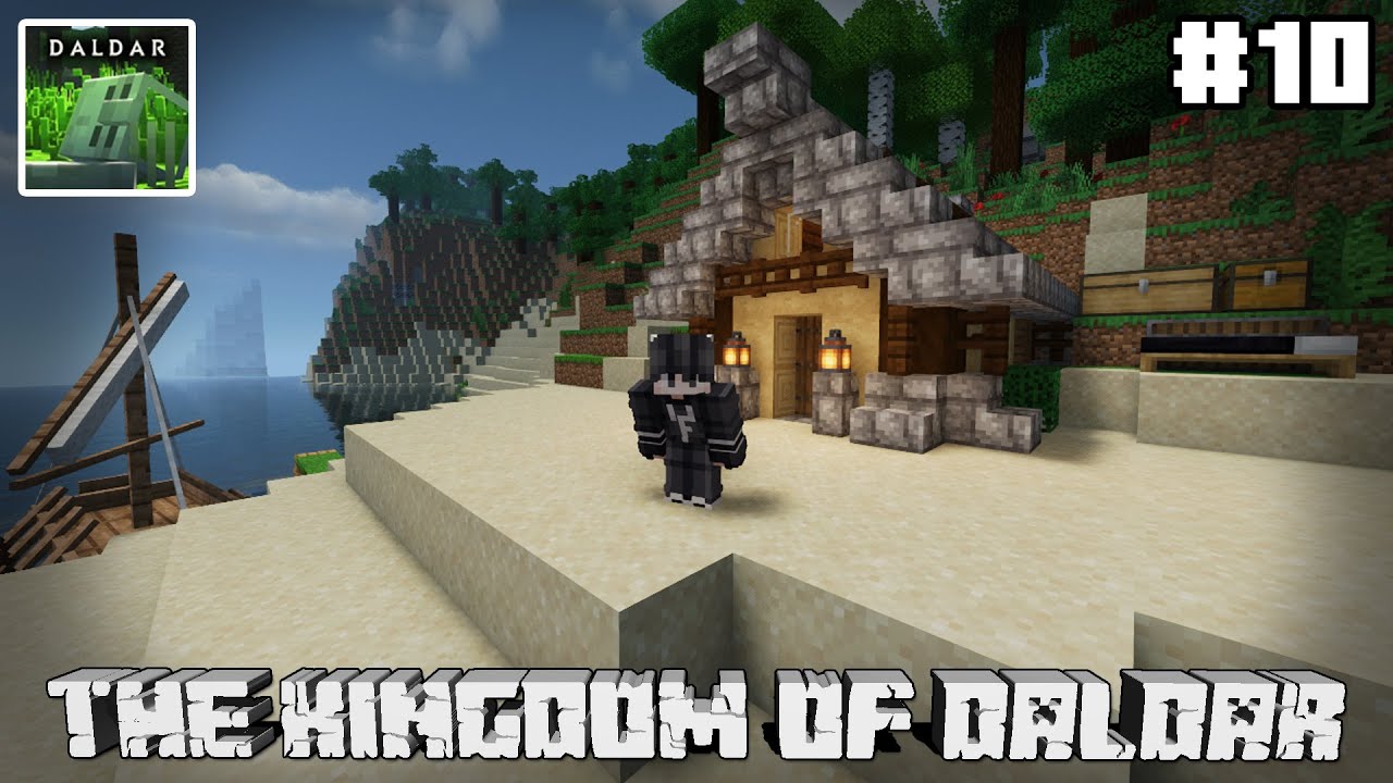 🔴 LIVE ︱Minecraft The Kingdom of Daldar | ต่อเติมบ้านสักหน่อย #10 - YouTube