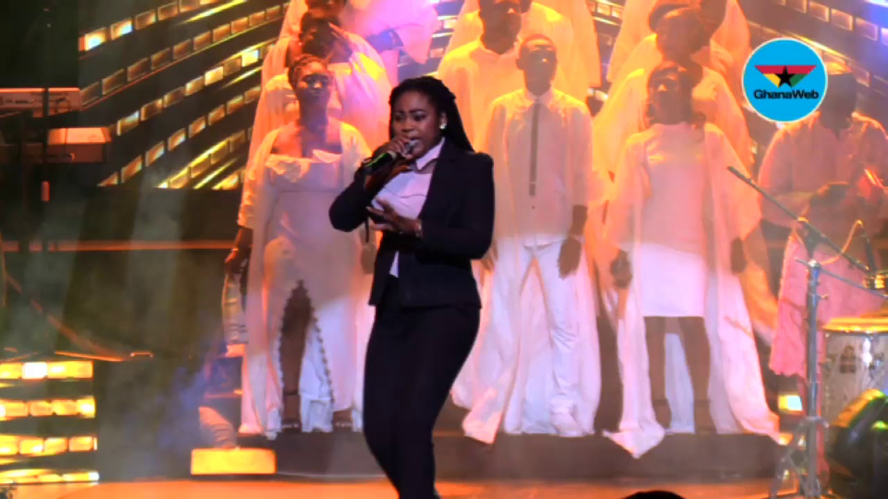 Joyce Blessing performs at Efya's Girl Talk Concert - YouTube