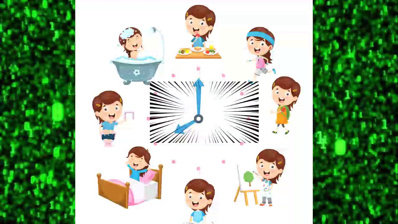 Telling Daily Activity (8) class 5 - YouTube