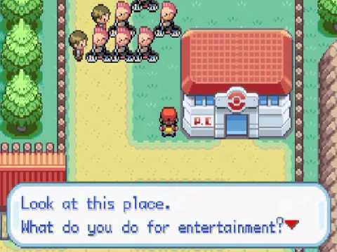 Let's Play Pokemon Fire Red Episode 52: The Rock Block - YouTube