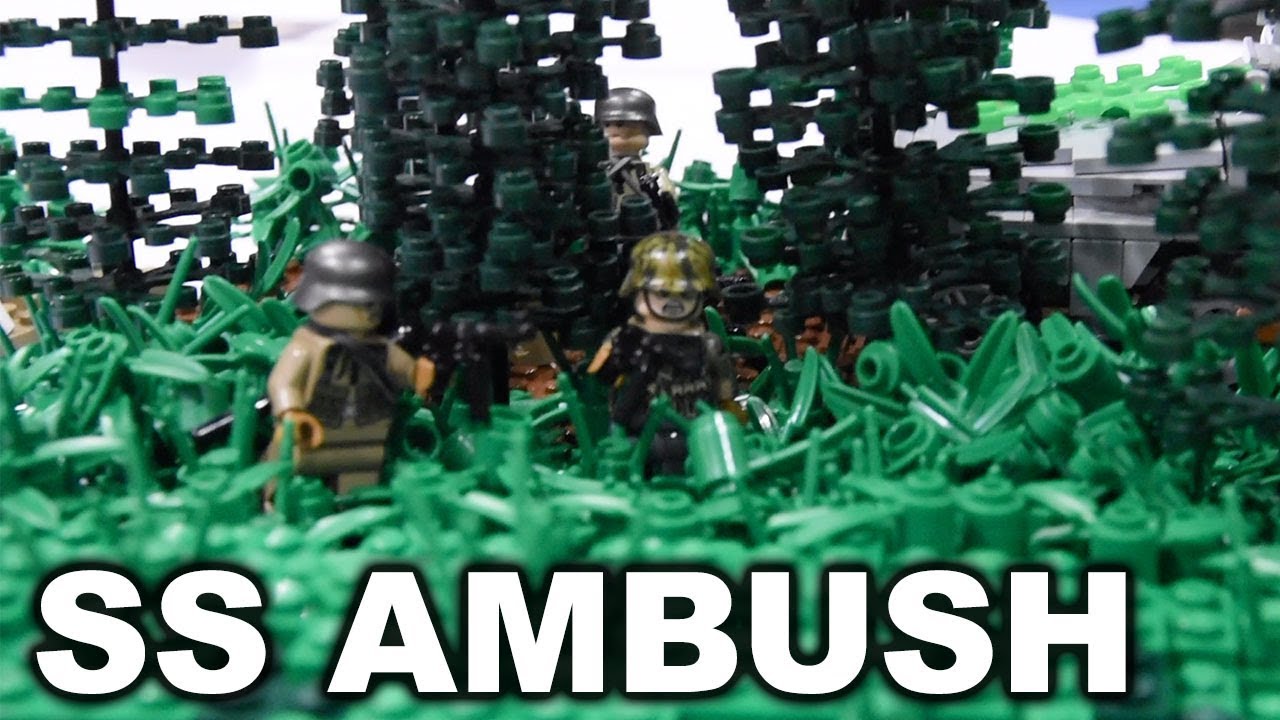 Lego WWII SS Ambush MOC | Brickfair Alabama 2018! - YouTube