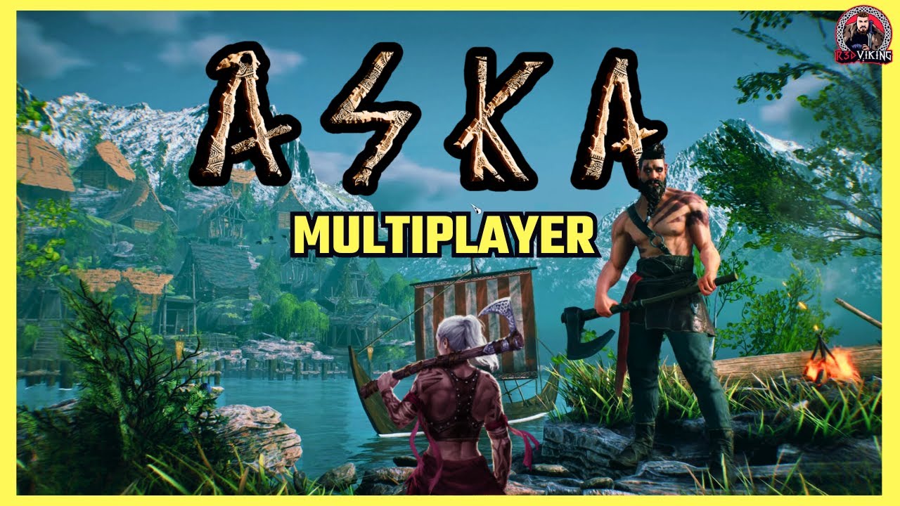 EP 1 | ASKA | Viking Settlement Multiplayer Adventure Begins | Early ...