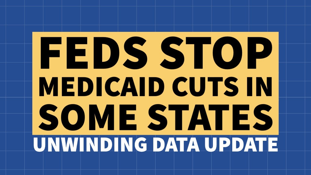 Feds Stop Medicaid Cuts in Some States - YouTube