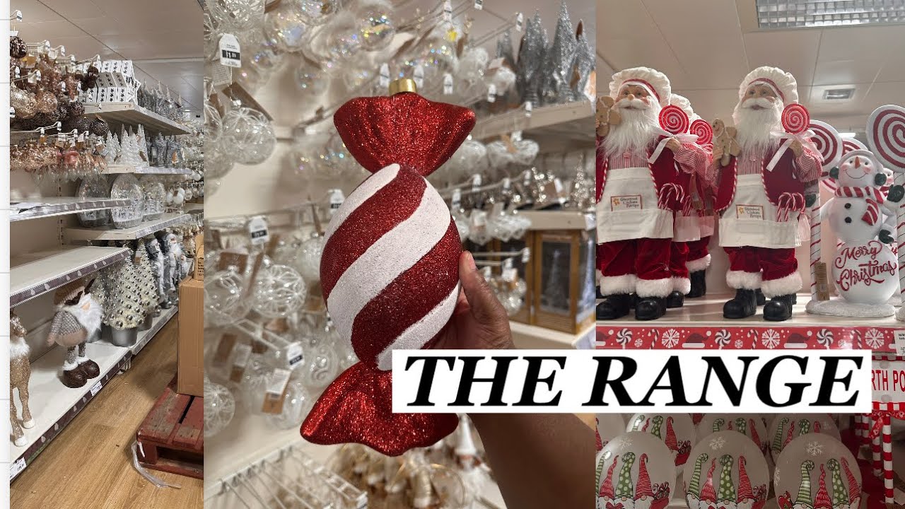 New in The Range; 2023 CHRISTMAS 🎅 DECORE NEW IN the range - YouTube