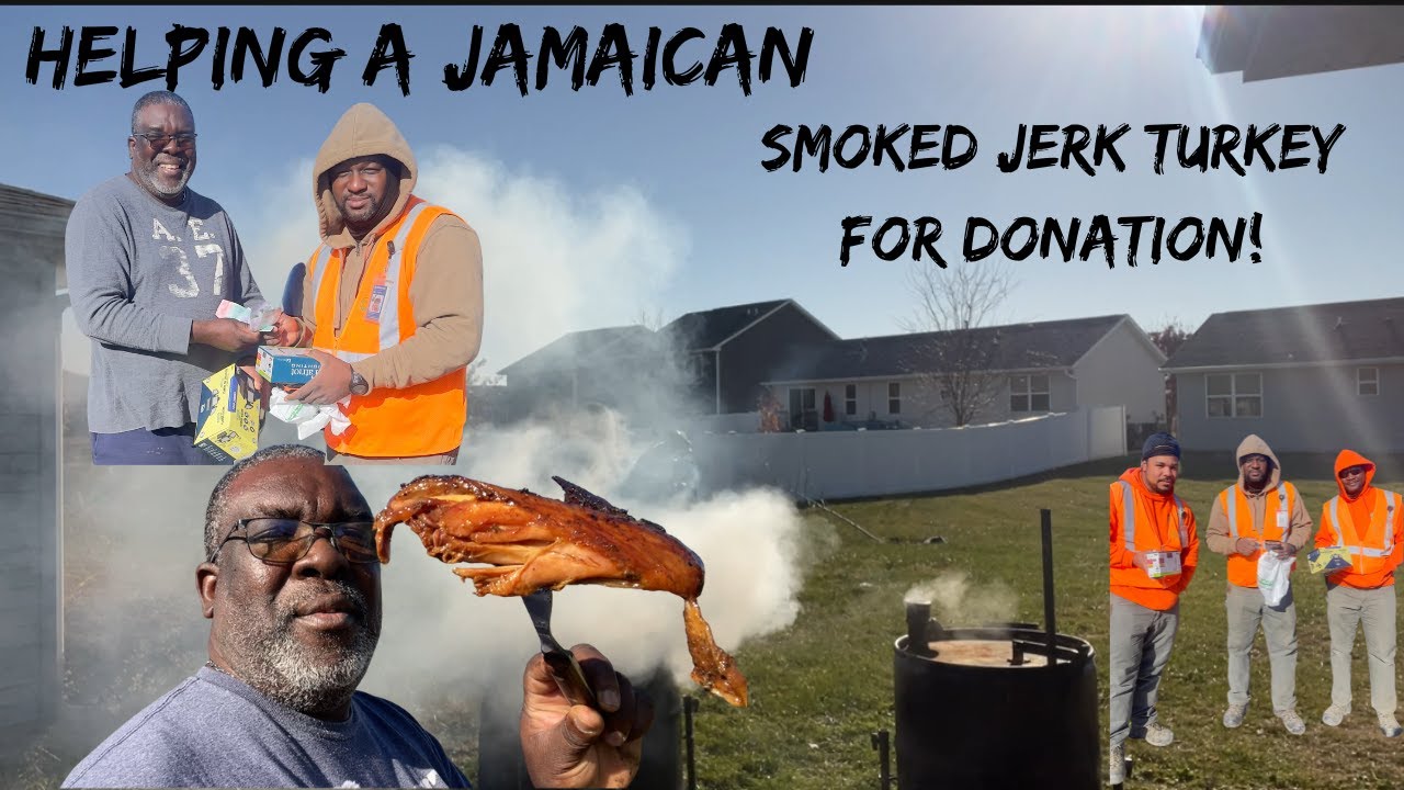 Ultimate Jamaican Link-up: Solar Light Donation & J3rk Turkey Smoke ...