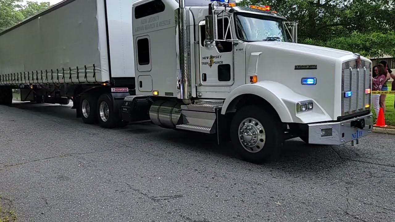 Welcome Home NJ Task Force One, NJ-TF1 Returns From Surfside Florida ...