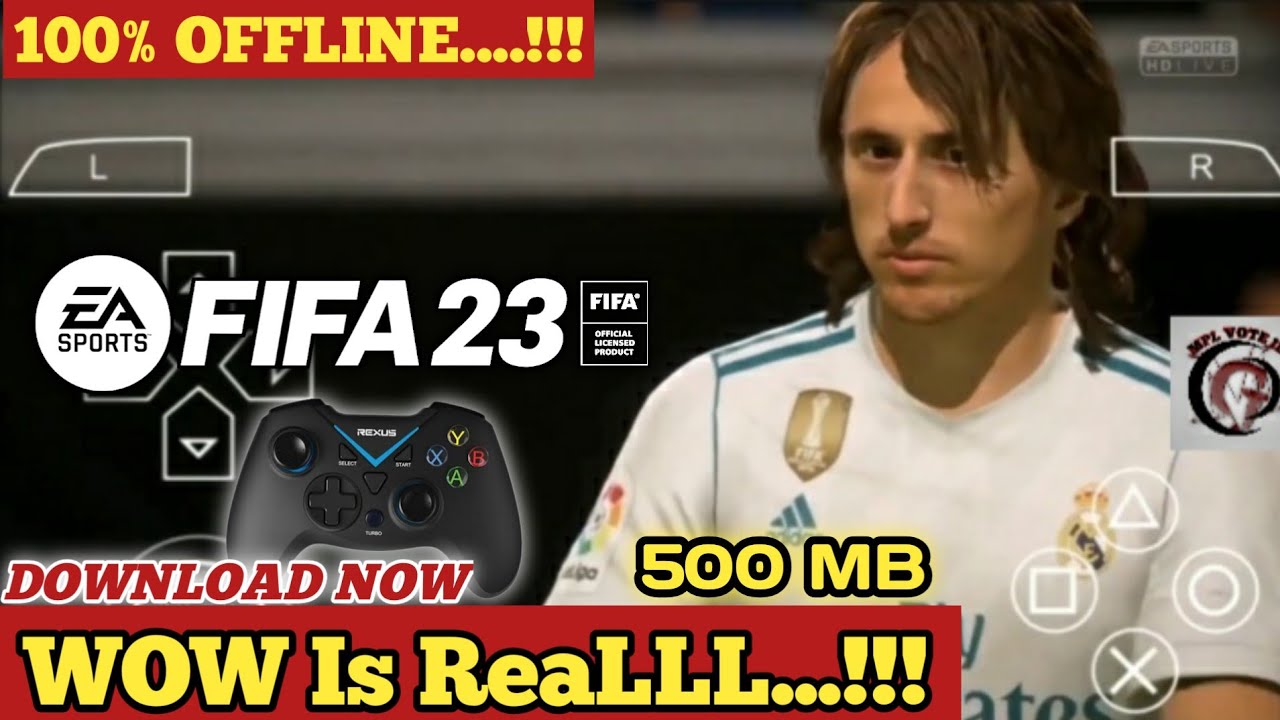 FIFA 23 MOD 16 psp Career Mode Android New Update FIFA World Cup Is ...
