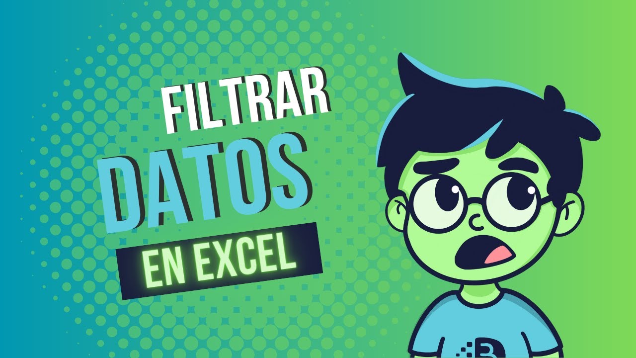 Filtra datos fácilmente en Excel | Aprende a usar filtros - YouTube