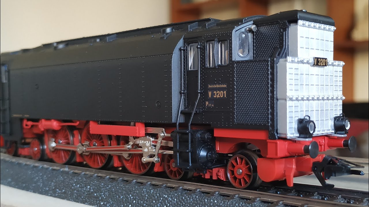 Märklin 3720 DRG V 32 01 mit ESU Loksound 5 - YouTube