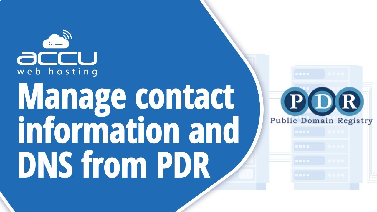 How to manage contact information and DNS records from the Directi ...