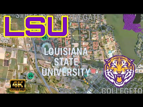 Lsu College Map