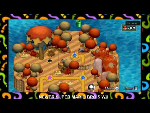 NEWER SUPER MARIO BRO.S WII! NSMBW Rom Hack by the Newer Team - YouTube