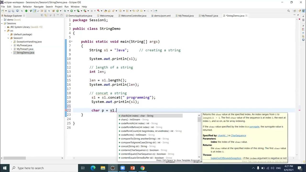 Java Strings - YouTube