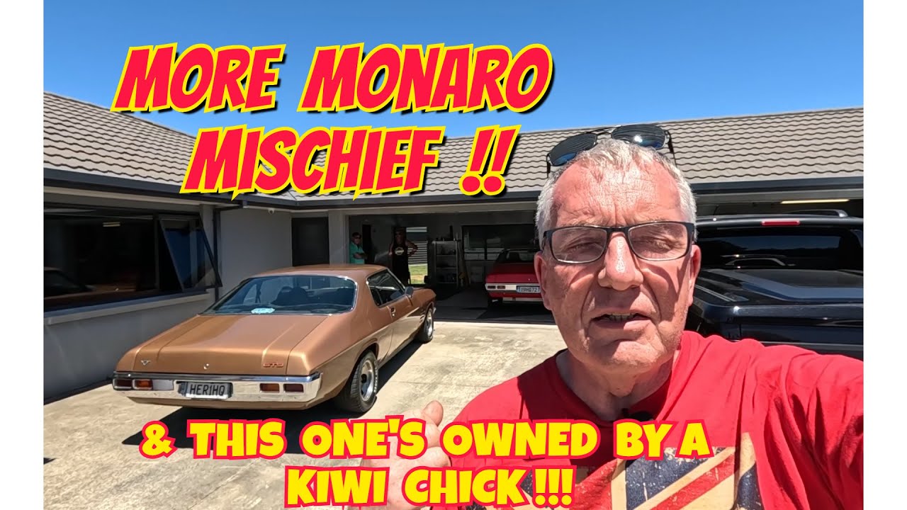 More Monaro Mischief!! & this one's owned by a Kiwi Chick !! - YouTube