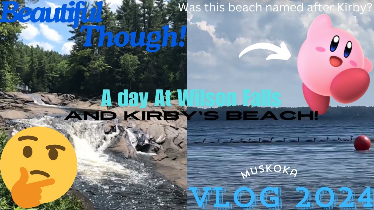 A Day @ Wilson Falls & Kirby’s Beach! | Muskoka Vlog 2024 - YouTube