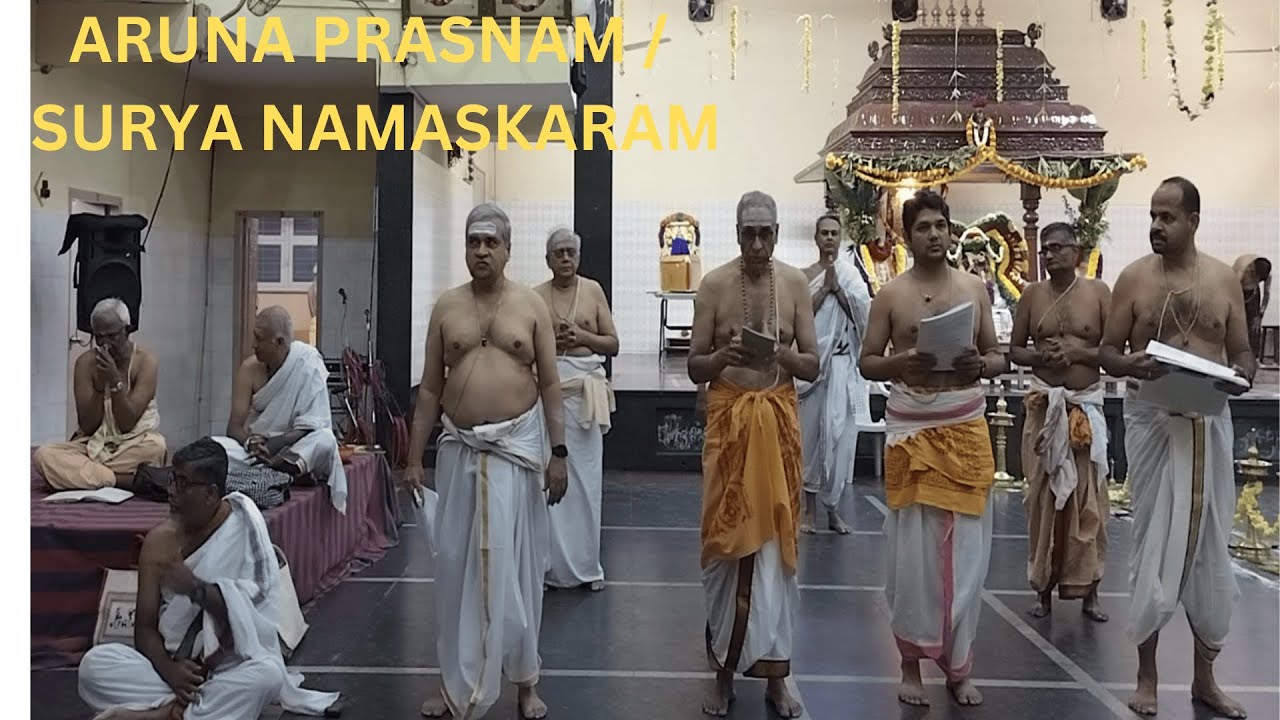 Aruna Prasnam / Surya Namaskaram for Universal Well being - YouTube