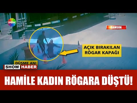 Görme engelli çift rögara düştü!