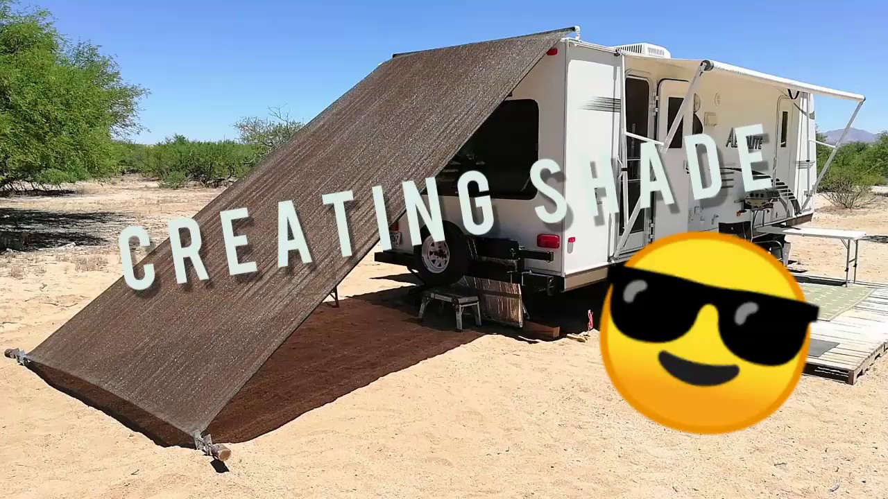 Creating More Shade with Shade Cloth - YouTube