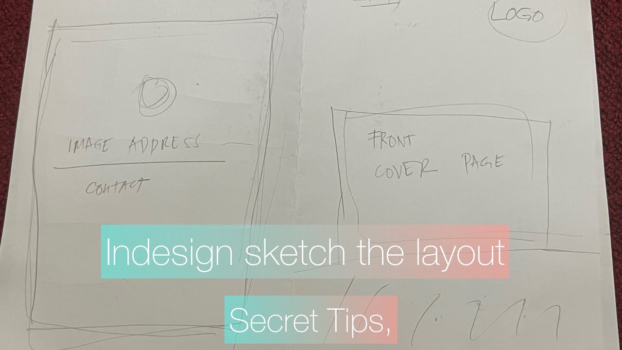 InDesign sketching and Planning for best design output| Company Profile ...