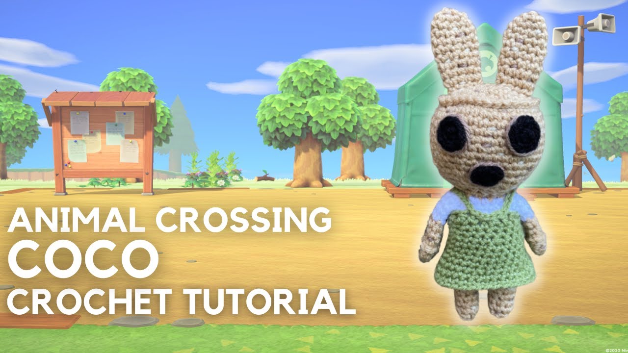 ANIMAL CROSSING COCO | FREE AMIGURUMI PATTERN - YouTube