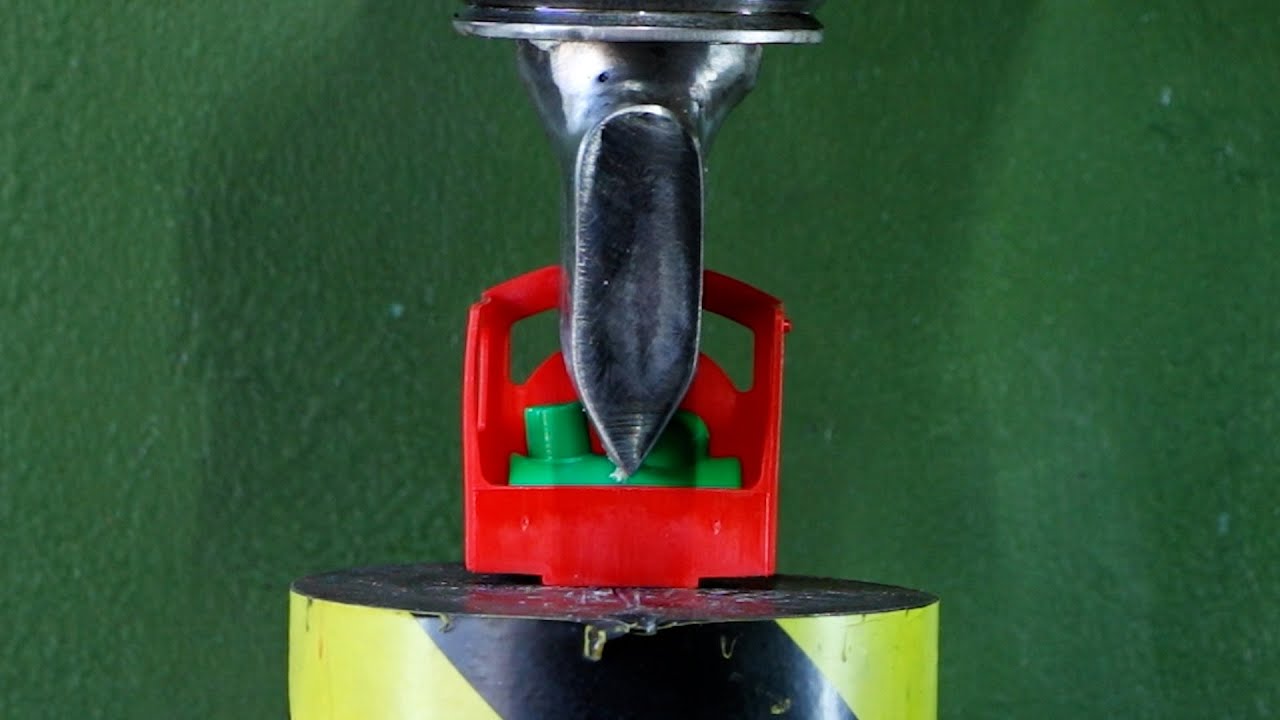 Hydraulic Press Cutting Stuff - YouTube