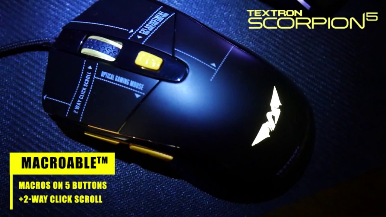 ARMAGGEDDON Scorpion RGB Gaming Mouse - YouTube
