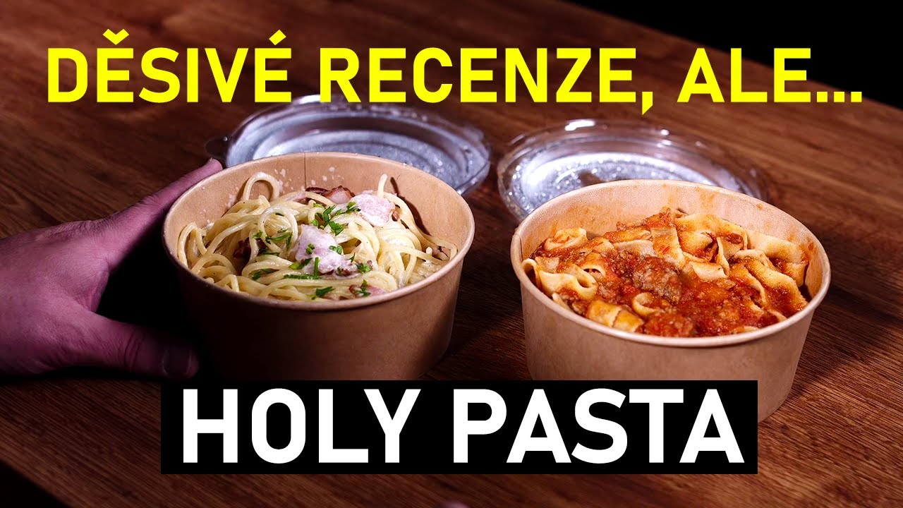HOLY PASTA - děsivé recenze, ale realita překvapila - YouTube